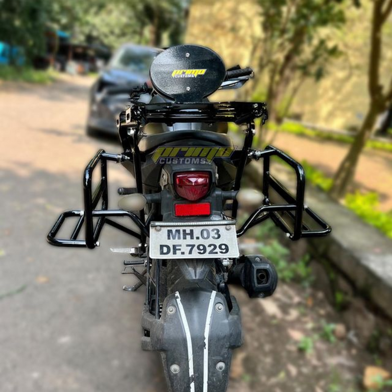 YAMAHA FZ V3/V4 TOP RACK WITH BACKREST BY PRIMO CUSTOMS – Primo Customs