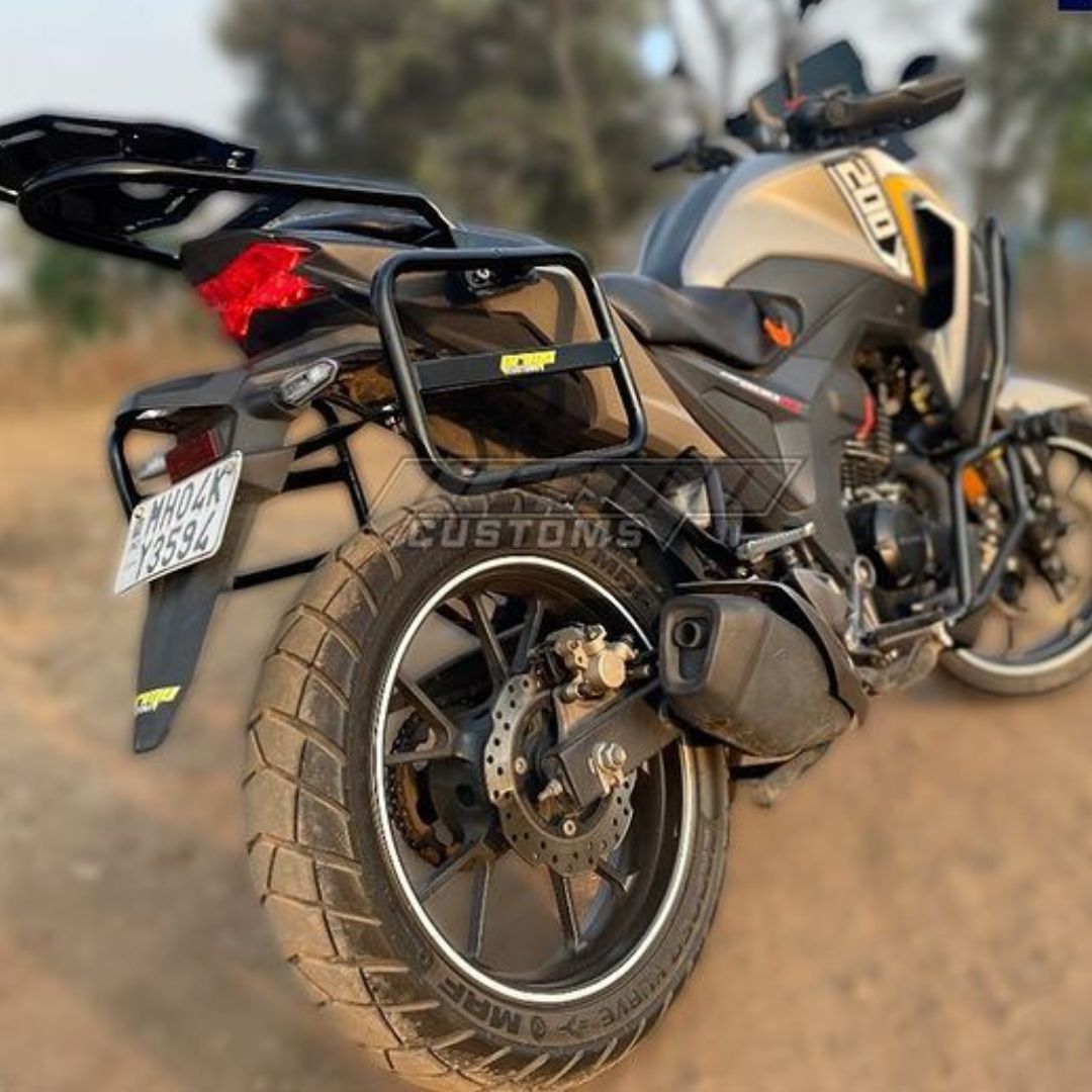 HONDA CB200X TOP RACK WITH BACKREST – Primo Customs