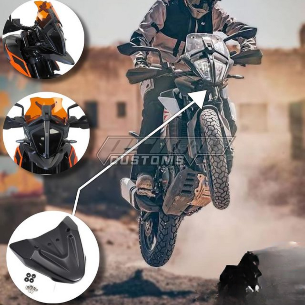 KTM ADVENTURE FRONT FENDER BEAK – Primo Customs