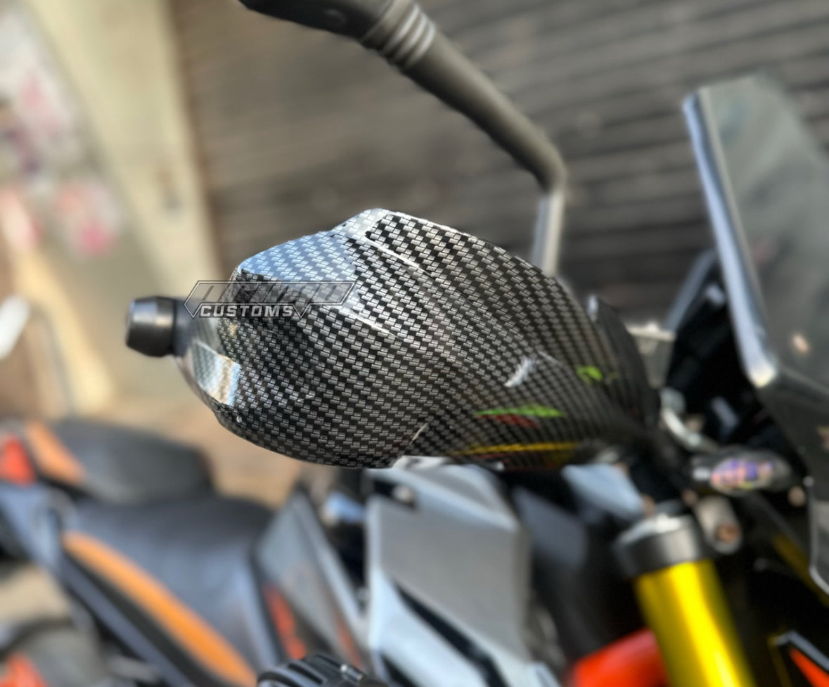 CARBON FIBER KTM TYPE HANDGUARDS – Primo Customs