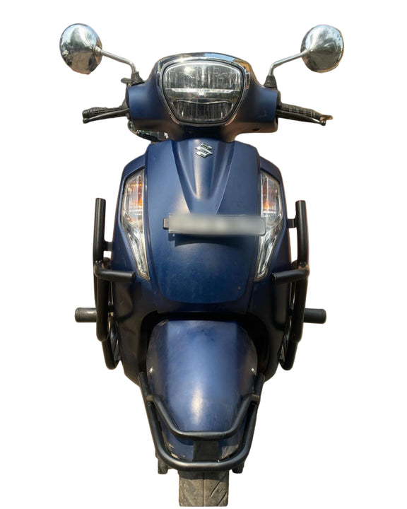 SUZUKI ACCESS 125 CRASH GUARD WITH SLIDERS – Primo Customs