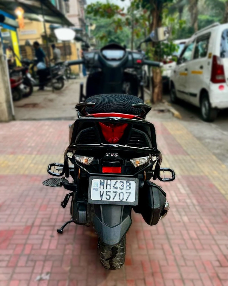 TVS NTORQ FULL BODY CRASH GUARD WITH SLIDERS – Primo Customs