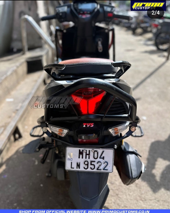 TVS NTORQ FULL BODY CRASH GUARD WITH SLIDERS – Primo Customs