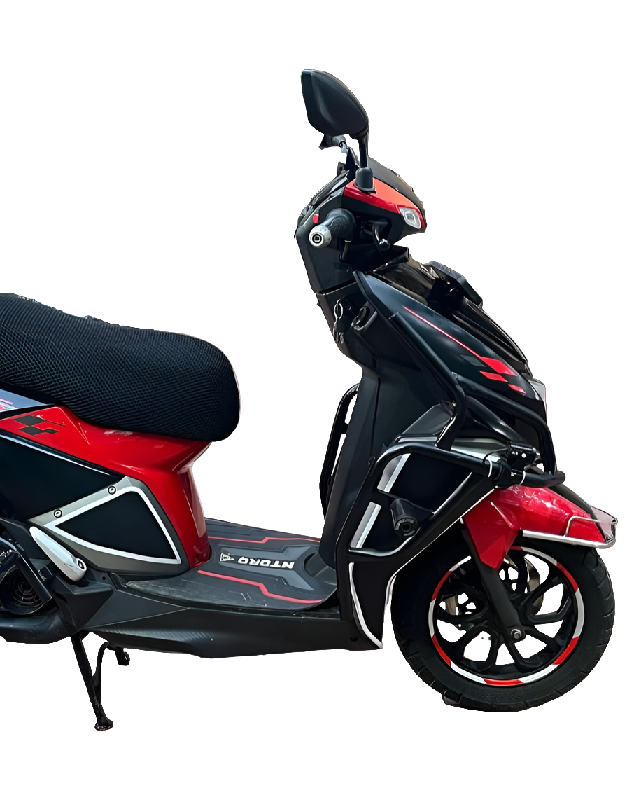 TVS NTORQ FULL BODY CRASH GUARD WITH SLIDERS – Primo Customs TVS NTORQ FULL BODY CRASH GUARD WITH SLIDERS – Primo Customs