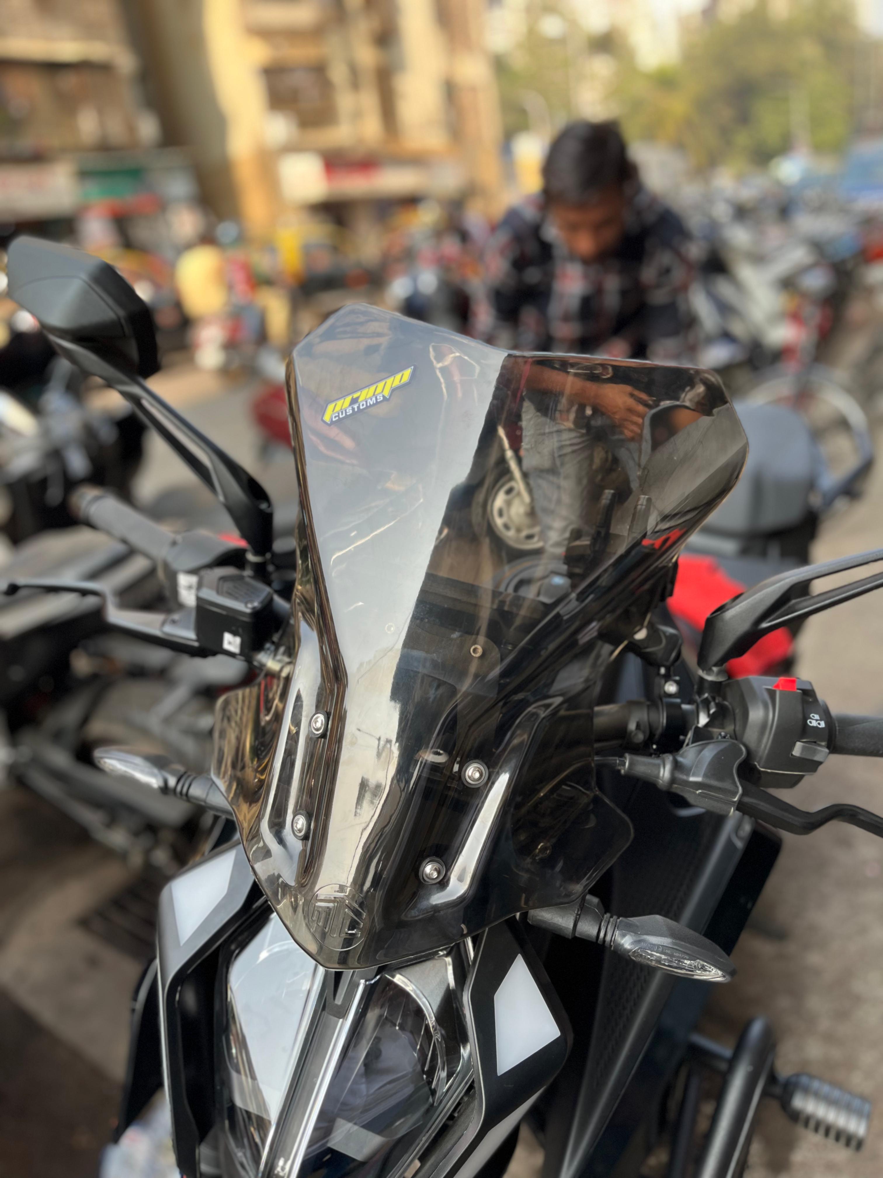 KTM DUKE 250 / 390 GEN 3 TOURING WINDSHIELD SMOKEY – Primo Customs